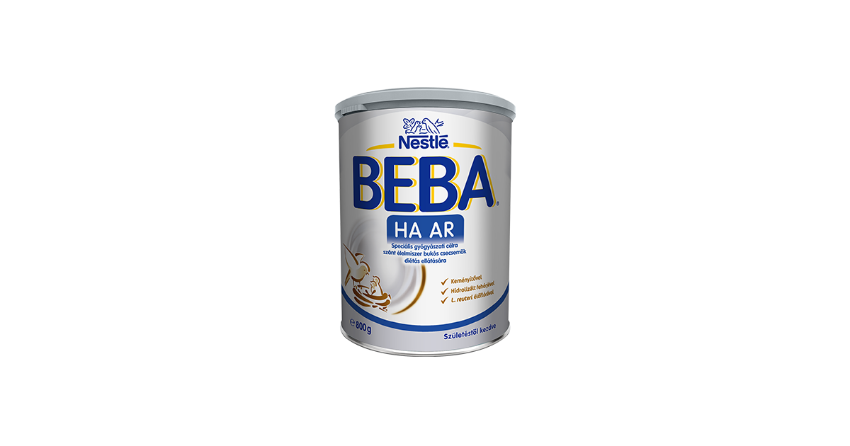 BEBA HA AR tápszer 0-4 hónapos babáknak | Nestlé Baby&Me