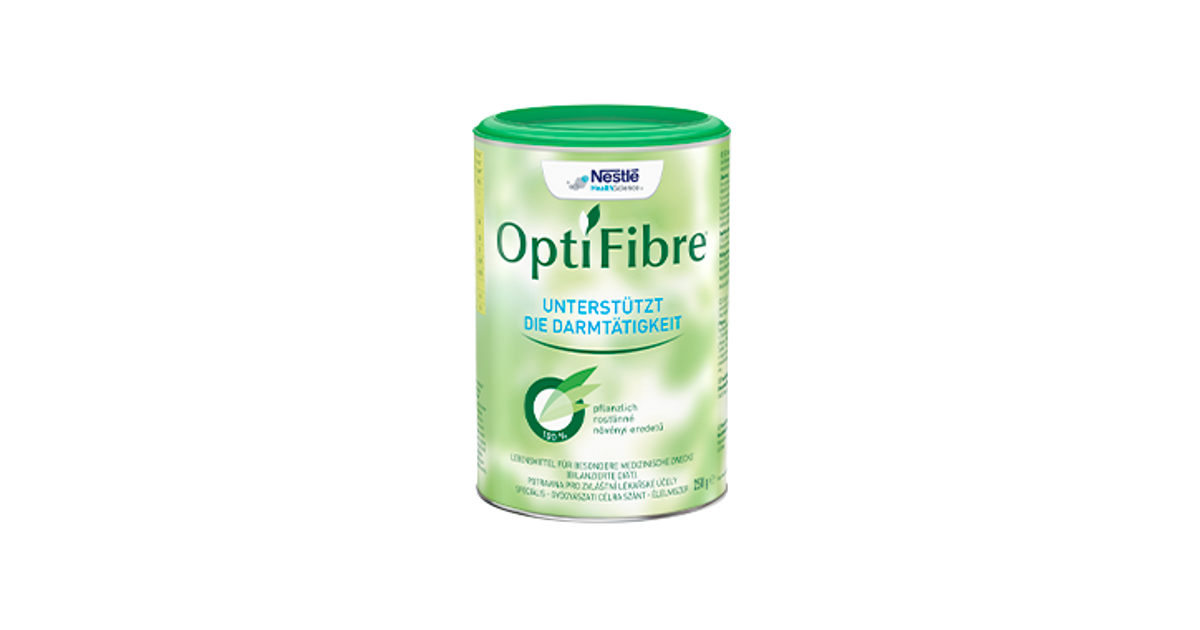 OptiFibre® - speciális gyógyászati célra szánt élelmiszer